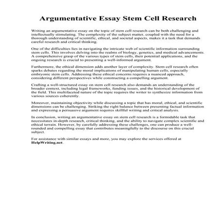 Stem Cell Research Pros And Cons Essay.pdf