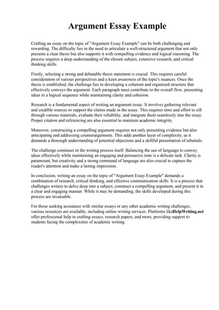 Good Argumentative Essay Examples.pdf