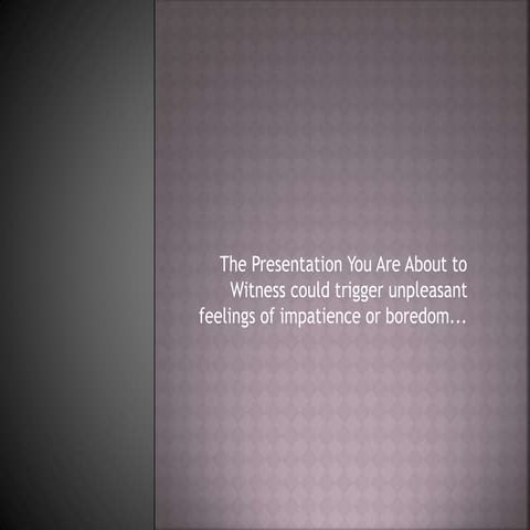 Trigger warnings presentation | PPTX