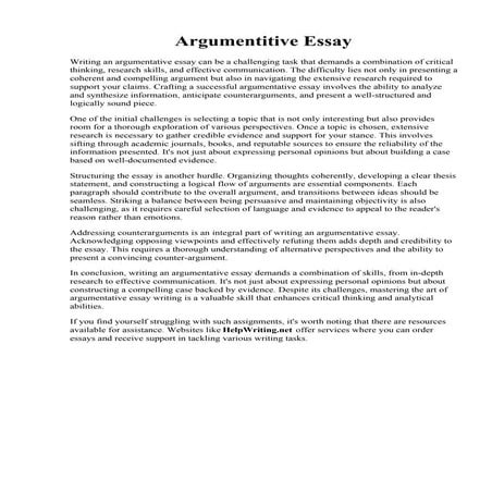 Argumentitive Essay. 013 Argumentative Essays Examples Brilliant Ideas ...