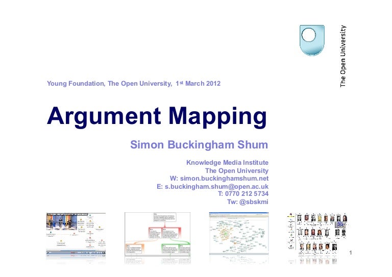 Argument Mapping overview