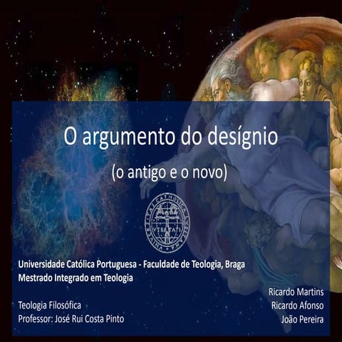 Argumento do designio | PPT