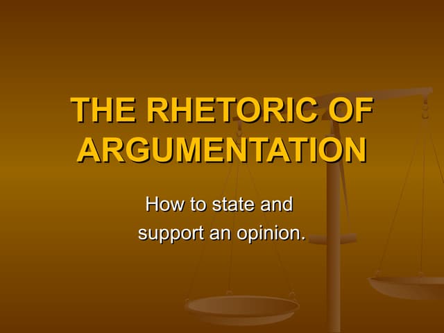 Argumentative Writing ppt - Grades 10-11 / Forms 4 - 5 | PPTX