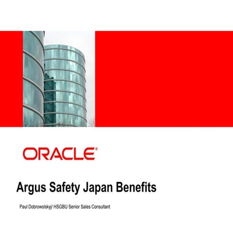 Argus Safety Japan Benefits | PDF