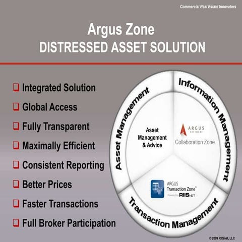 Argus-RIISnet Distressed Asset Solution | PPTX