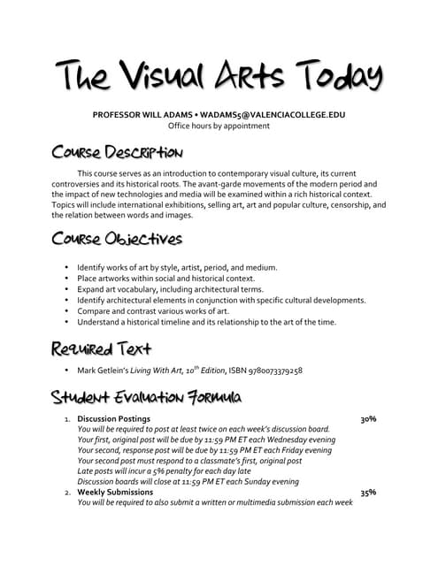 Ap art hist_syllabus_fall10 | PDF
