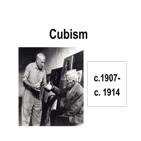 Pablo Picasso, Georges Braque, & Cubism | PDF