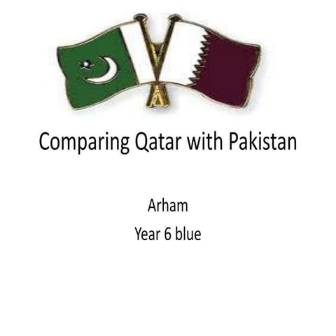 comparing pakistan with qatar | PPT