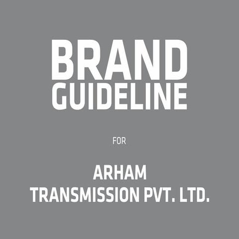 Arham Transmission Logo Presentation | PDF