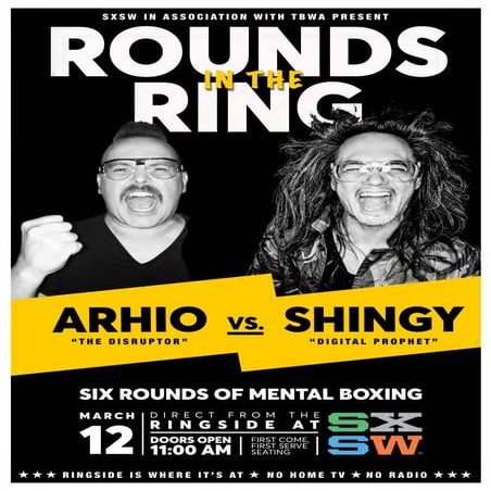 SXSW- Rounds in The Ring with Shingy | PDF