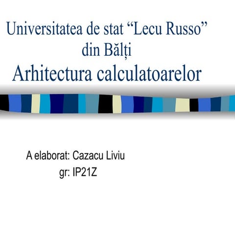 Arhitectura calculato1 | PPT