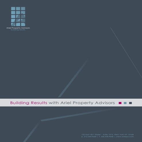 Ariel Property Advisors | PDF