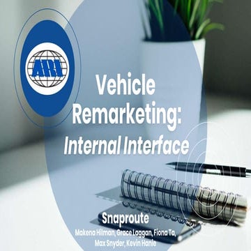 ARI Fleet Presentation | PPT