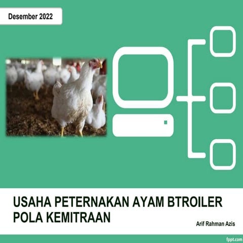 Arif Rahman Azis - Analisis Usaha Ayam Broiler 2500.ppt