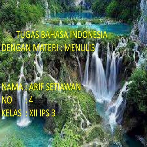 Arif setiawan | PPTX