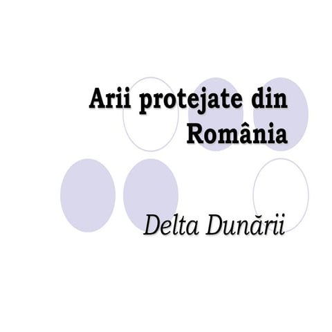 Arii protejate din_romania | PPTX