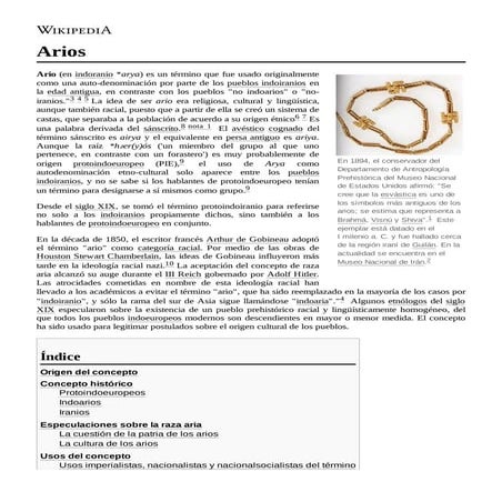 Los antiguos arios. | PDF