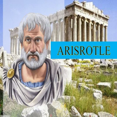 History and Philosophy of Sciences: ARISTOTLE | PPTX | Science