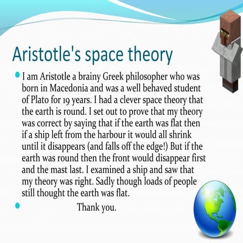 Aristotle's space theory | PPT