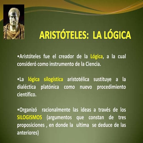 Aristóteles logica | PPTX