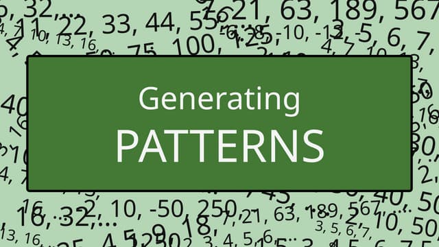 Sequences | PPT
