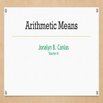 Finding the Arithmetic Means or Missing Terms.pptx