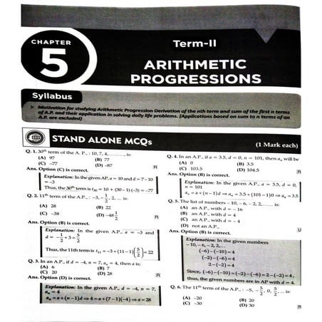 Arithmeticprogression Pdf