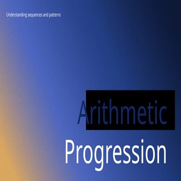 Arithmetic_Progression_Class_10_Colorful_HOTS.pptx