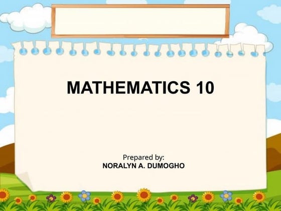 Grade 10 Arithmetic Pptx