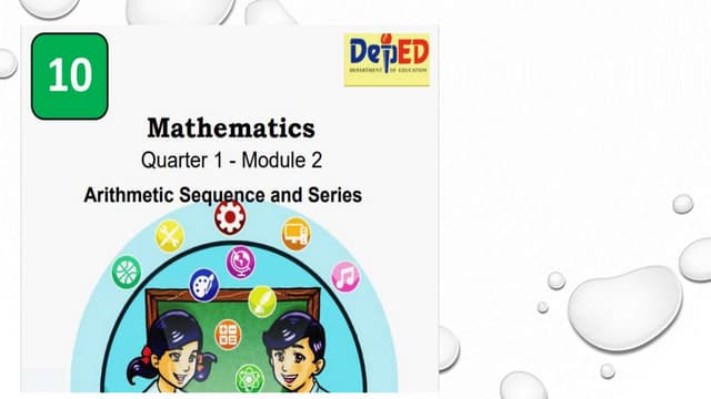Arithmetic Sequencepptx