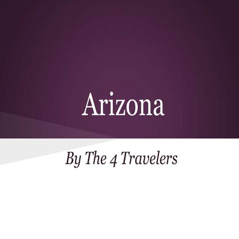 Arizona | PPTX