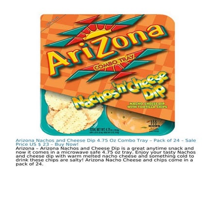 Arizona Nachos and Cheese | PDF