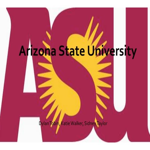 Arizona State University | PPTX