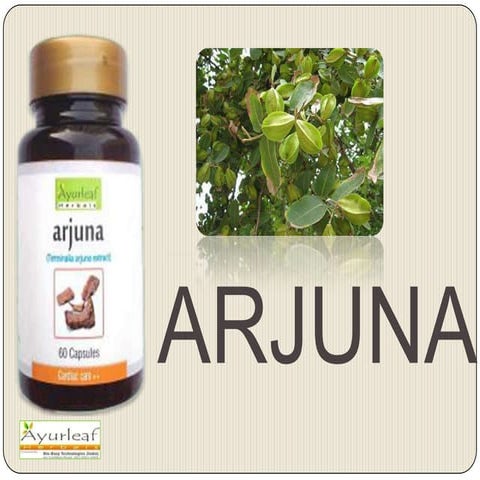 Health Benefits Of Arjuna | PPTX