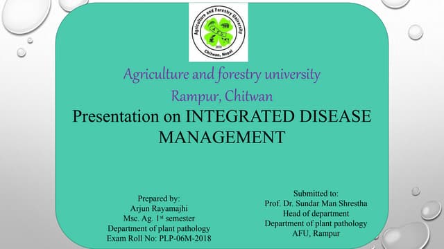 Methods of plant disease control | DOCX