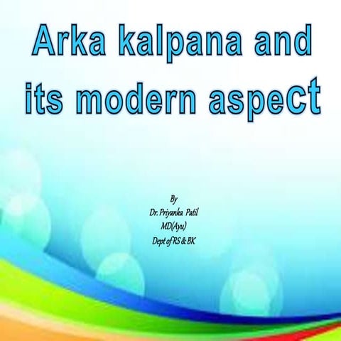 Arka kalpana and its modern aspect.pptx