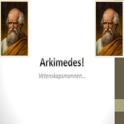 Arkimedes story | PPT