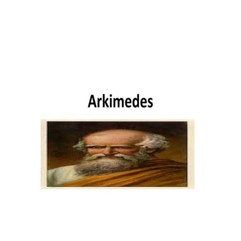 Arkimedes paula | PPT