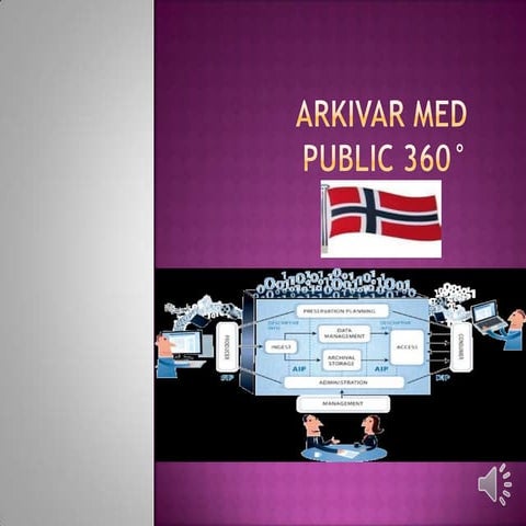 Arkivar med 360 public | PPTX