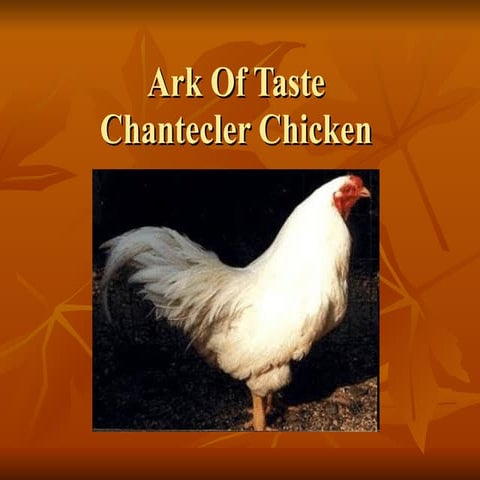 Ark Of Taste(1) | PPTX