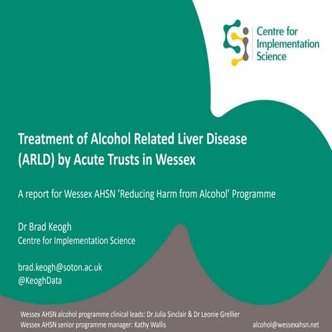 ARLD Wessex datapack | PDF | Digestive Disorders | Diseases and Conditions