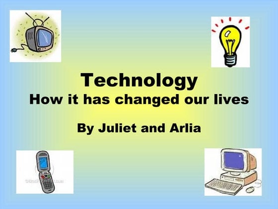 Impact of Technology on Society | PPT