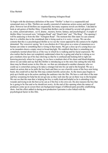 Textual Analysis – ‘Shutter Island’ | PPTX