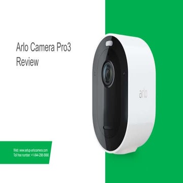 Arlo pro 3 | PPTX