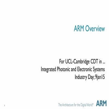 ARM Overview | PDF