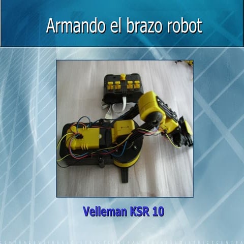 Armando Un Brazo Robot | PPT