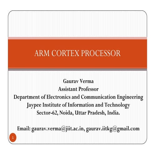 Arm Module Pdf Arm Architecture Microcontroller