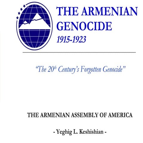 The armenian genocide | PPT