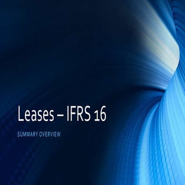 IFRS-16- Leases (Illustrative examples) | PDF