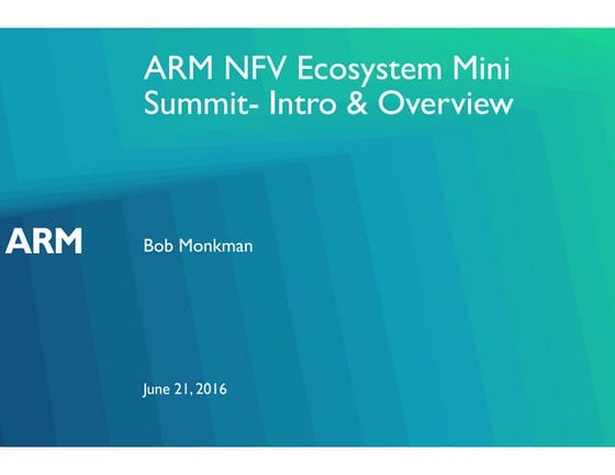 Summit 16: Open-O Mini-Summit - Vision and Update | PPT